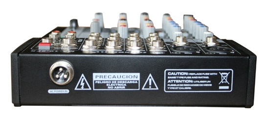 10 channel small Audio Mixer